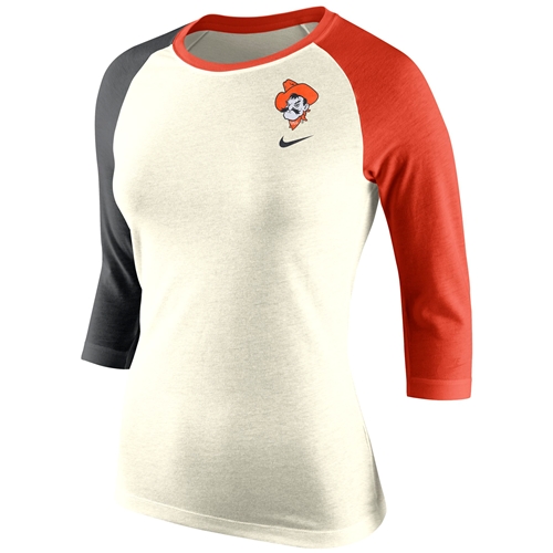 ShopOKState - NIKE TRI STRONG SIDE RAGLAN