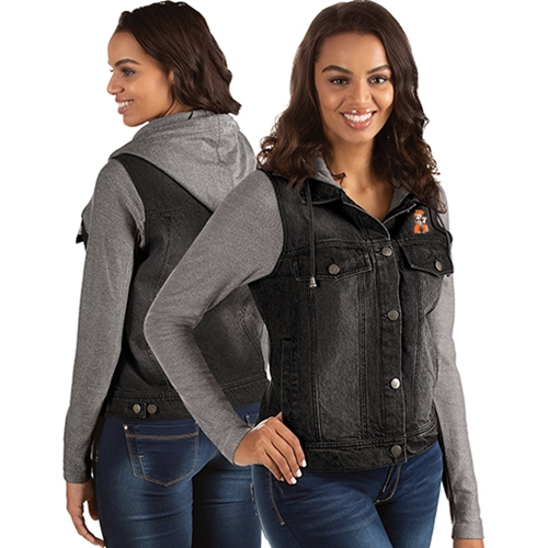 ShopOKState - DENIM SWAG JACKET