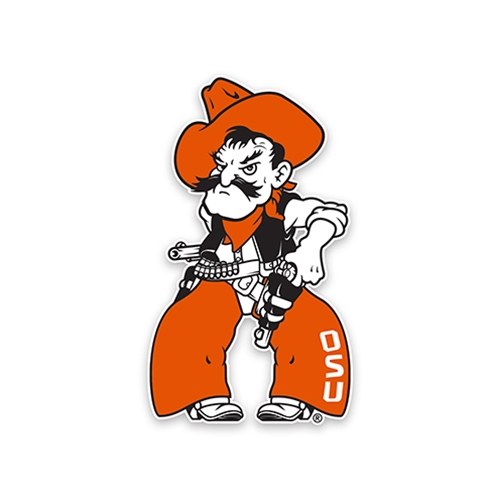 ShopOKState - PISTOL PETE LASER CUT MAGNET
