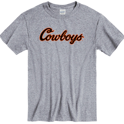 ShopOKState - COWBOYS SCRIPT TEE