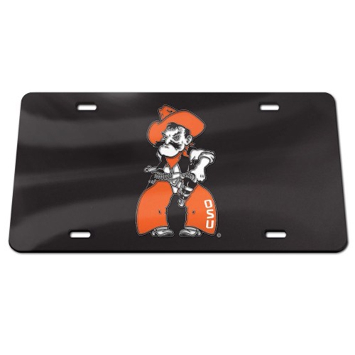 ShopOKState - PISTOL PETE ACRYLIC LICENSE PLATE