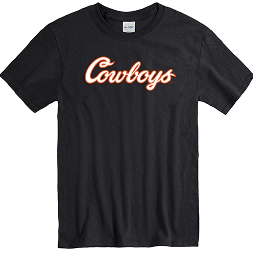ShopOKState - COWBOYS SCRIPT TEE