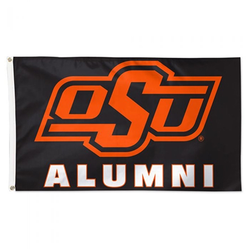 ShopOKState - OKSTATE ALUMNI 3X5 DELUXE FLAG