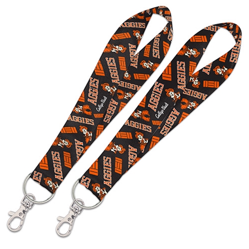 ShopOKState - VAULT LOGO SCATTER PRINT KEY STRAP
