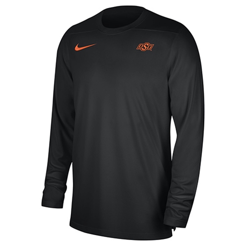 ShopOKState - NIKE DF UV COACH LONG SLEEVE TEE