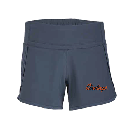 ShopOKState - COWBOYS SCRIPT STRETCH LINED SHORT