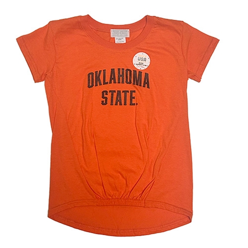 ShopOKState - GIRLS GATHER FRONT TEE