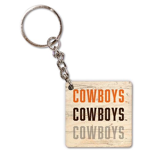 ShopOKState - COWBOYS REPEAT KEYCHAIN