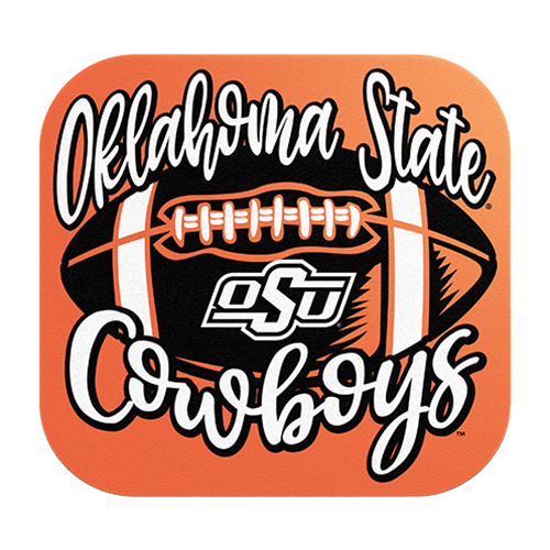ShopOKState - OKSTATE COWBOYS FOOTBALL SCRIPT STICKER