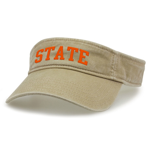ShopOKState - PIGMENT DYED VISOR