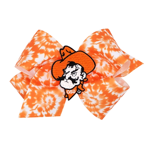 ShopOKState - OSU TIE-DYE KING BOW