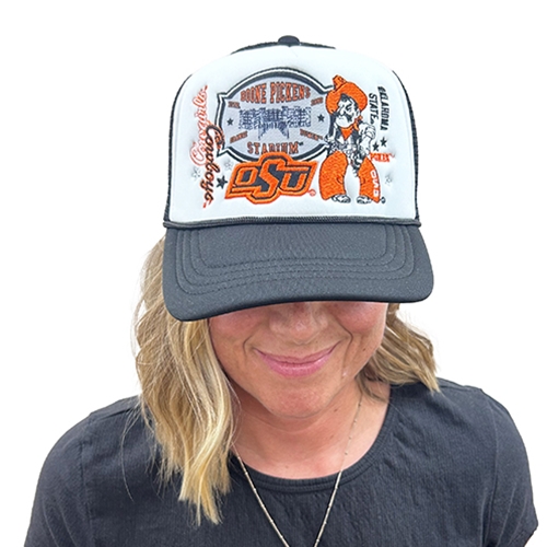 ShopOKState - MULTI OSU PATCH TRUCKER HAT