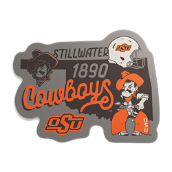 ShopOKState - OKSTATE COWBOYS VINTAGE STATE STICKER